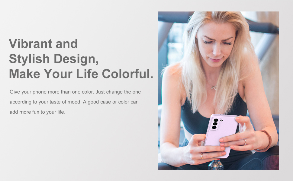 Amazon.com: LEKEVO Compatible with Samsung Galaxy S21 FE 5G Case, Smooth Soft Liquid Silicone ...