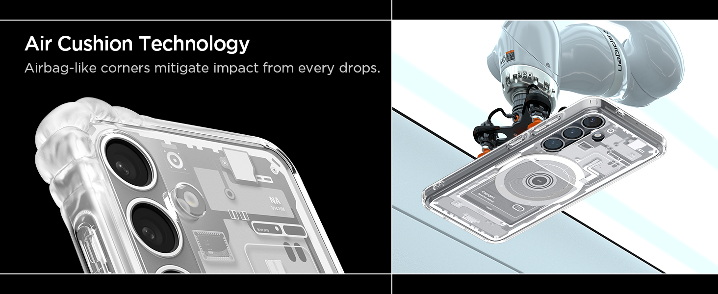 Amazon.com: Spigen Ultra Hybrid MagFit Designed for Galaxy S25 Plus Case [Qi2 Certified/Magnet ...