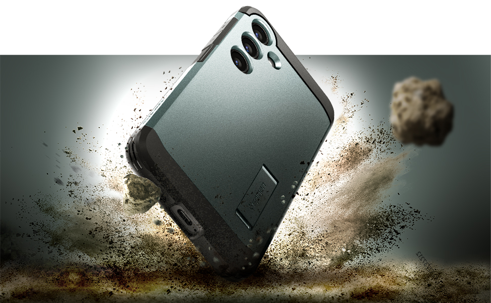 Amazon.com: Spigen Tough Armor Designed for Galaxy S24 Plus Case (2024) [Kickstand] [Military ...