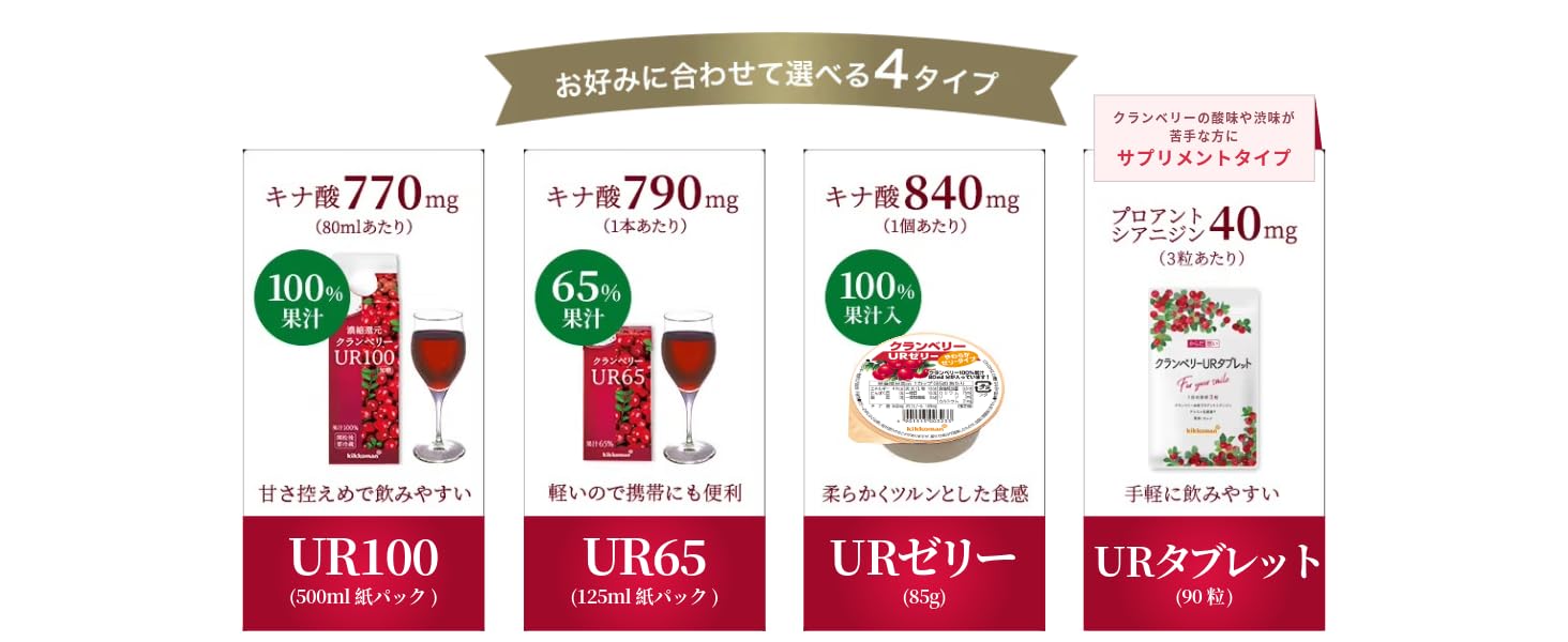 Amazon.co.jp: 【 公式 旧商品 在庫限り 】 キッコーマン クランベリー UR ゼリー 85g×30個 果汁 100％ : ドラッグストア