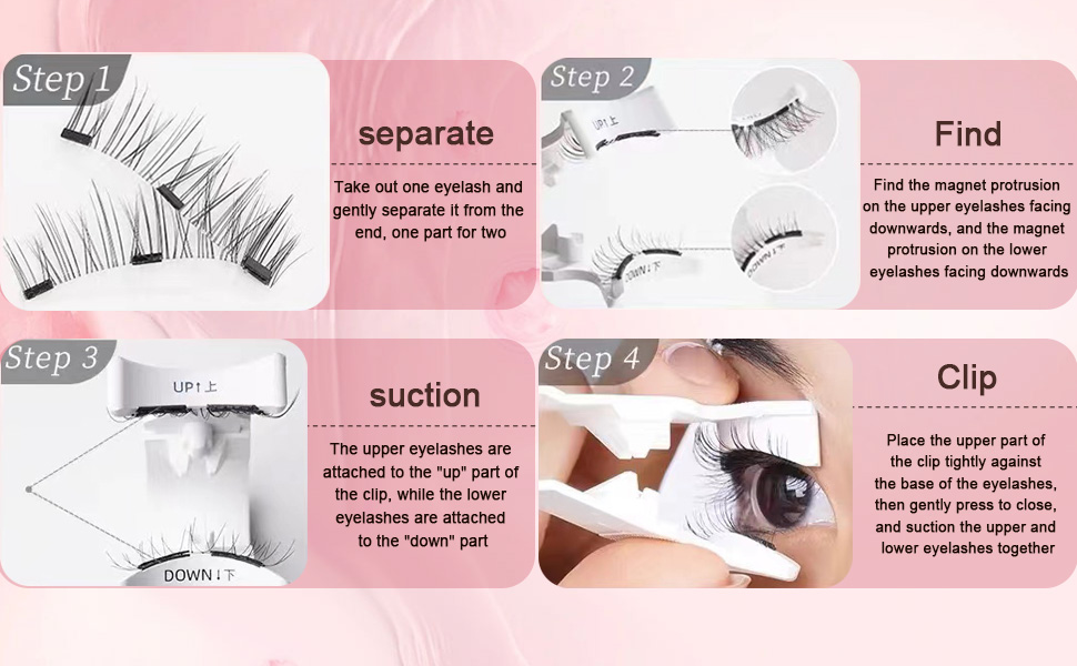 Amazon.com: Ginani Magnetic Lashes,Magnetic Eyelashes with Applicator,2025 New Reusable Magnetic ...