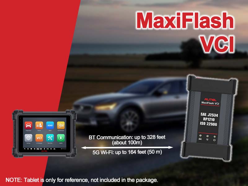Amazon.com: Autel MaxiFlash VCI Kit, Bluetooth Vehicle Communication ...