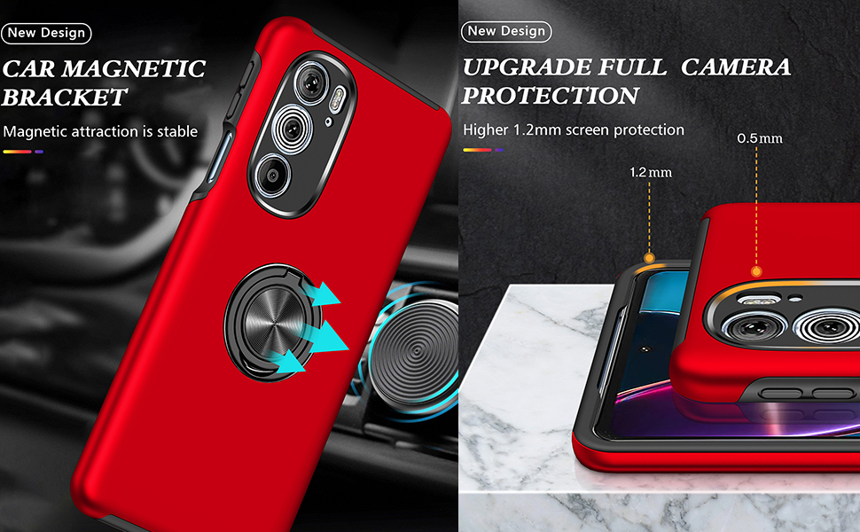 Amazon.com: for Moto Edge Plus 2022 Case for Motorola Moto Edge 30 Pro Case Military Grade ...