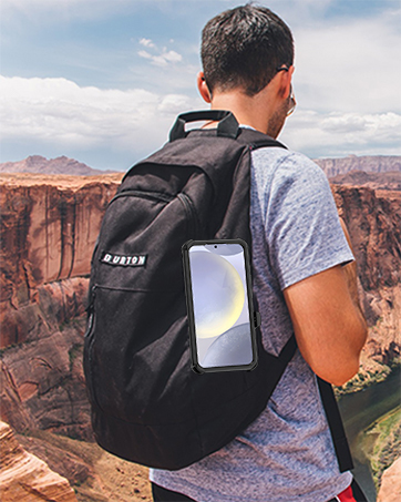 Amazon.com: TMIDVFV Compatible with Samsung Galaxy S24 Plus Case, with Belt Clip Holster Heavy ...