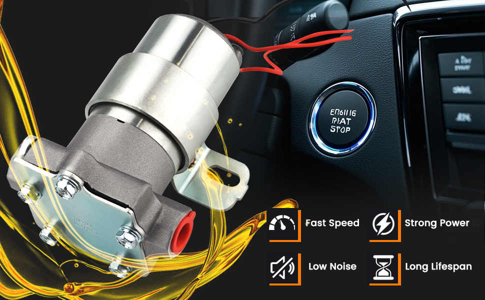 Amazon.com: 97 GPH Electric Fuel Pump 7 PSI 3/8" NPT Replaces 12-801-1 : Automotive