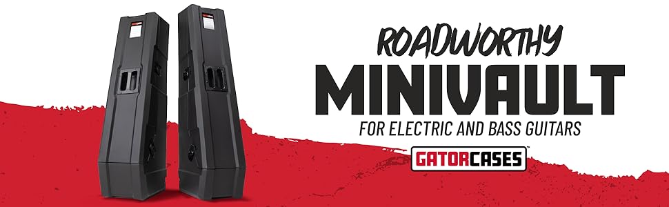 Amazon.com: Gator Cases Mini Vault Guitar Case and Rack for Two (2 ...