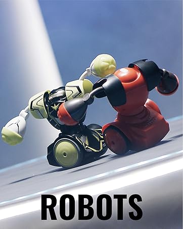 SilverLit YCOO Octobot - Interactive Kids Robot Toy with 6 Legs, LED ...