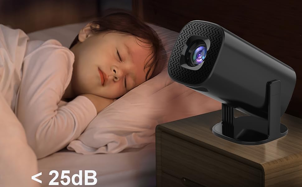 Amazon.com: BOXPUT P30 Mini Projector 4K 720P Portable Projector with WiFi and Bluetooth Android ...