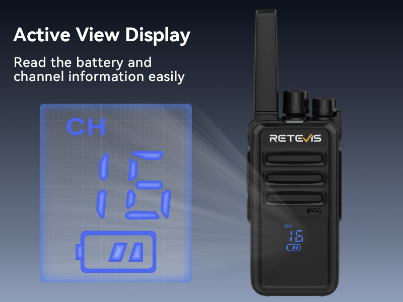 Amazon.com: Retevis RT68H Walkie Talkies for Adults,2 Way Radio Long ...
