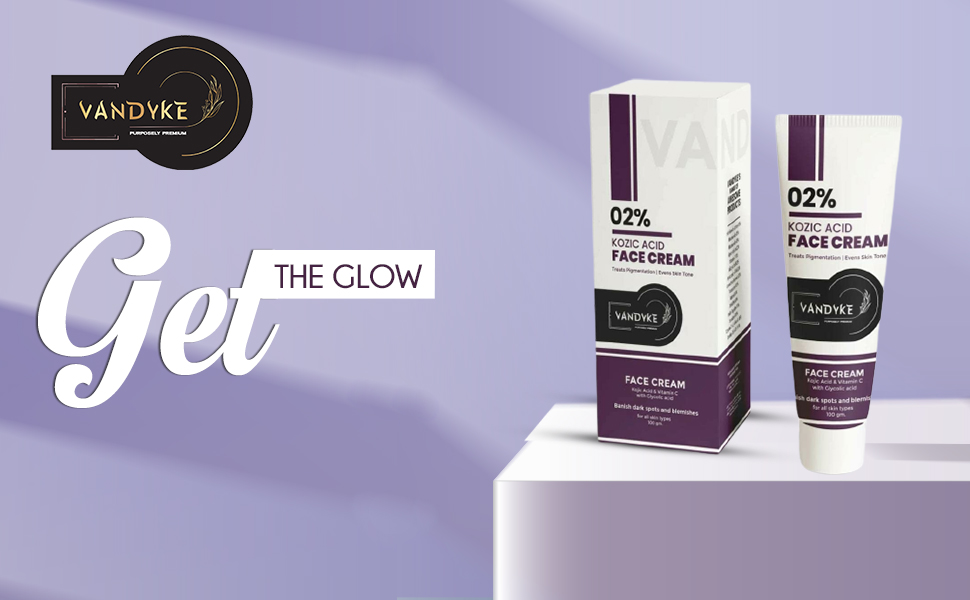 Vandyke 2% Kojic Acid Cream For Pigmentation Face Cream (100 g) : Amazon.in: Beauty