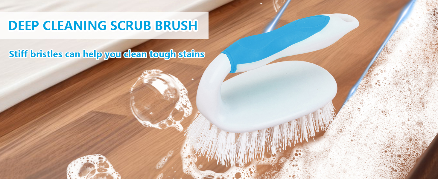 Amazon.com: HileSwan Scrub Brush Set, 4 Pack Deep Cleaning Brush Kit ...