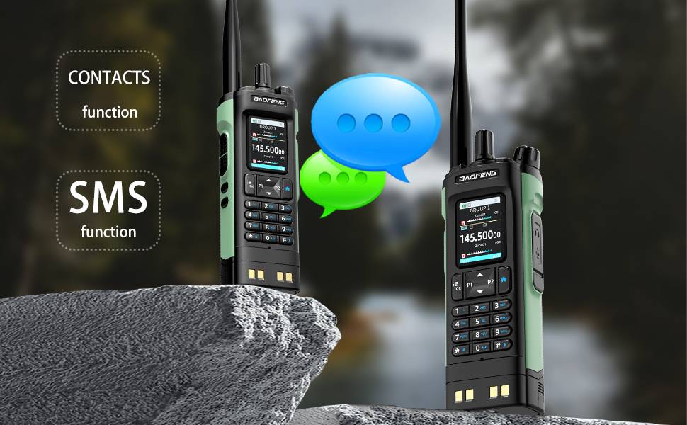 Amazon.com: Baofeng DM-32UV Digital Analog Dual Band Two Way Radio, 10W UHF VHF DMR GPS Ham ...