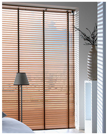 Amazon.com: HIAPES Cordless 2 Inch Faux Wood Blinds for Indoor Windows - Custom Sizes : Home ...
