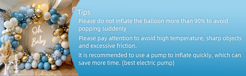 Amazon.com: Dusty Blue Balloon Arch Kit - 167pcs Blue Balloon Arch Kit White Sand Pastel Macaron ...