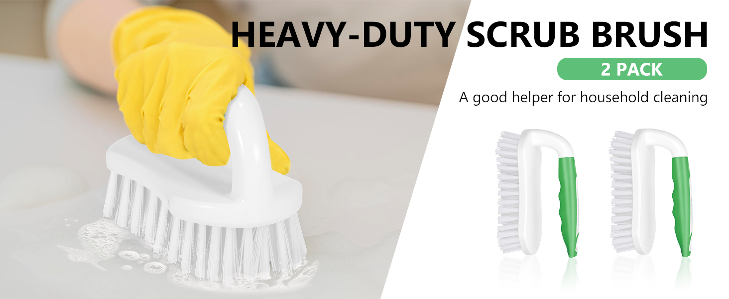 Amazon.com: SetSail Scrub Brush, Heavy-Duty Scrub Brushes for Cleaning ...