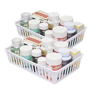 Amazon.com: Slim Pencil Organizer Storage Container Color Pencil Marker ...