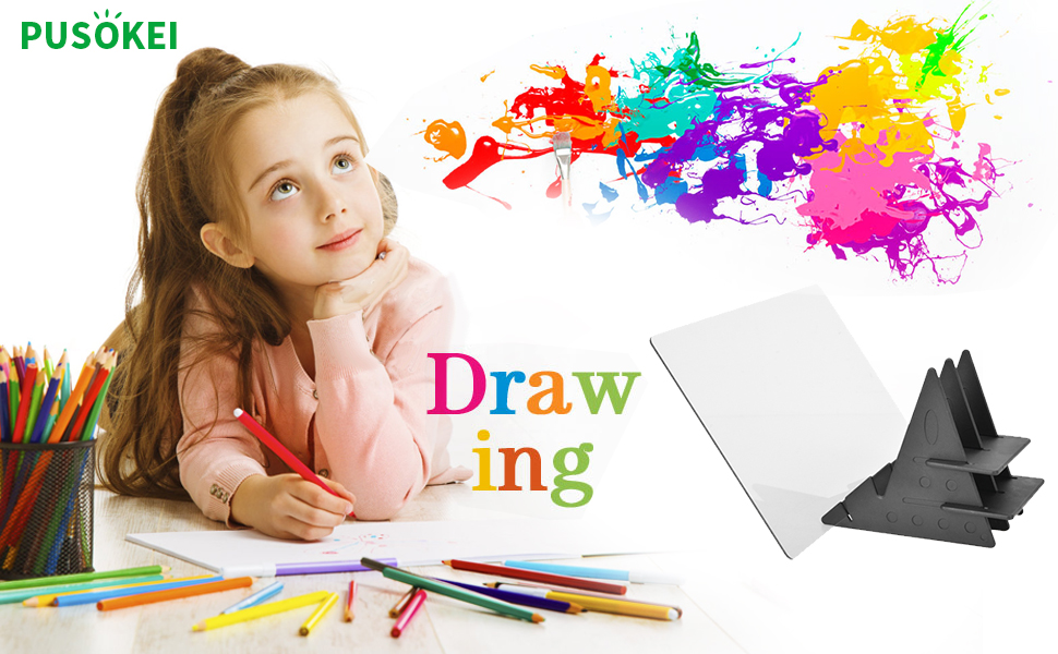 Amazon.com: Portable Optical Drawing Board,Tracing Drawing Sketching ...