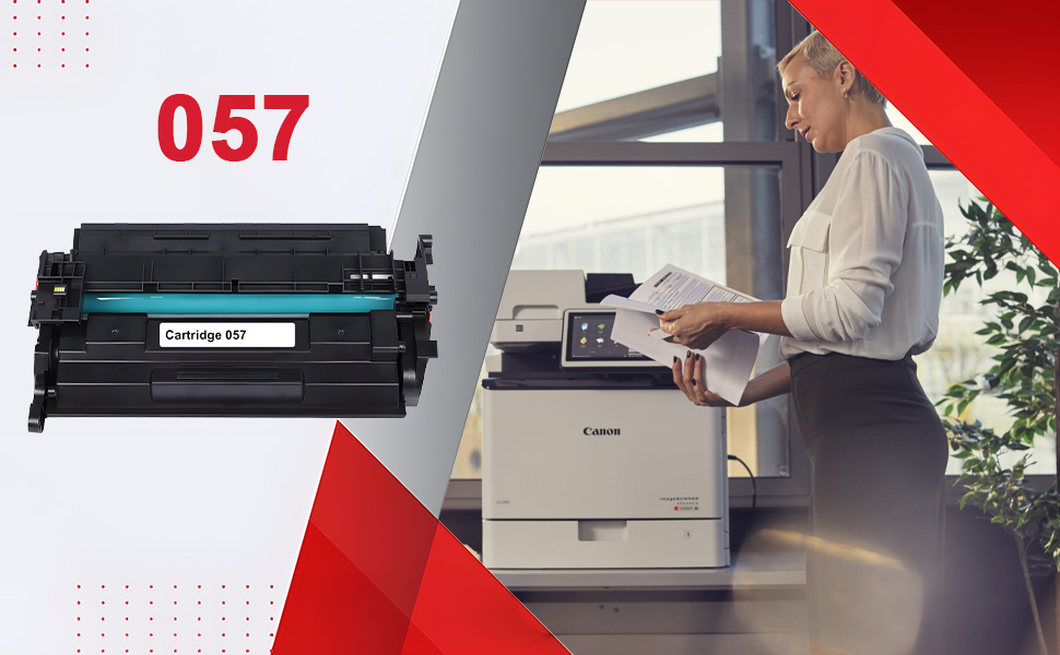 Cartucho de tóner compatible con 057 (con chip) de repuesto para Canon 057H 057 CRG-057, uso con ...