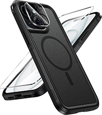 Amazon.com: FNTCASE for iPhone 15 Phone Case: Strong Magnetic Slim Matte Protective Case with ...