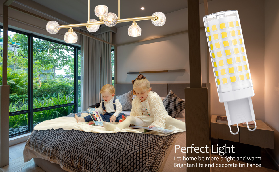 Amazon.com: Sapiential Creation G9 LED Bulb 6W T4 G9 LED Halogen Light Bulbs G9 LED Ceramic Bulb ...