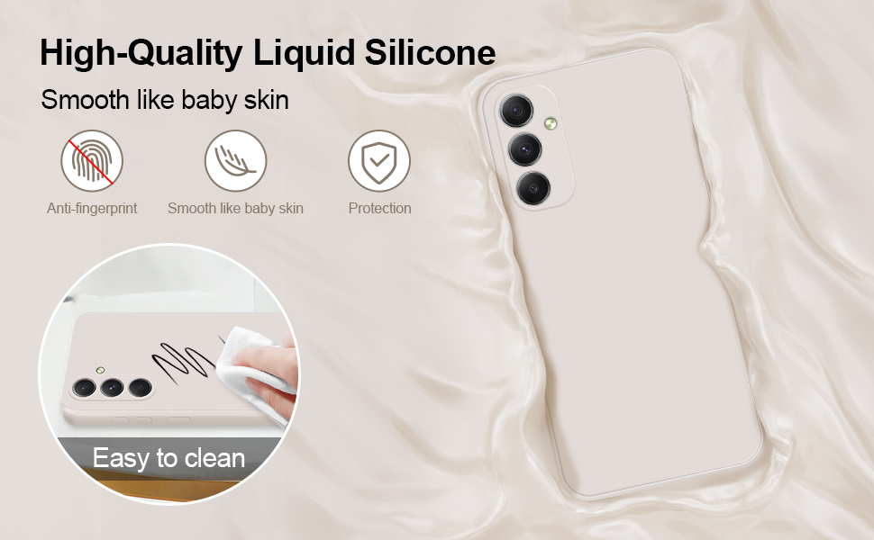 Amazon.com: GiiYoon Silicone Case Compatible with Samsung Galaxy A54 5G, Full Body Silky Soft ...