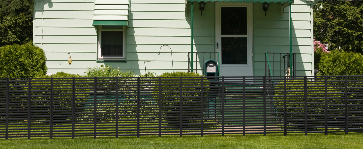 Amazon.com : Vrisa Gargen Fence Panels 12 Pack Privacy Screen Fencing Border Freestanding ...