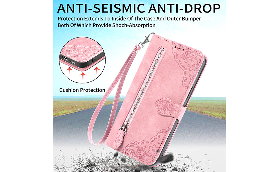 Amazon.com: Monwutong Zipper Storage Design Wallet Case for Samsung Galaxy A32 4G (Not 5G), Skin ...