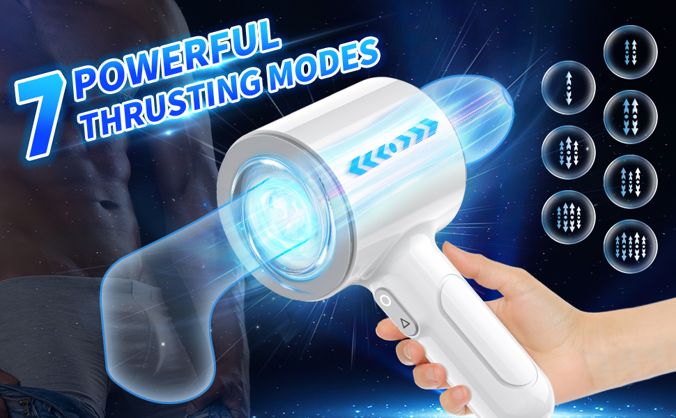 Amazon.com: Automatic Thrusting Male Masturbators,Pocket Pussycats Male Masturbators Cup with 7 ...