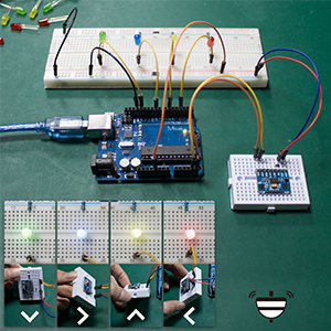 Starter Kit für Arduino Elektronik Set Miuzei Vollversion Kit Elektro ...