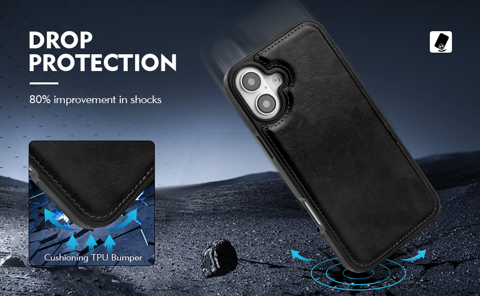 Amazon.com: SkyEagle Compatible with Magsafe 2 in 1 Detachable iPhone 16 Wallet Case with Card ...