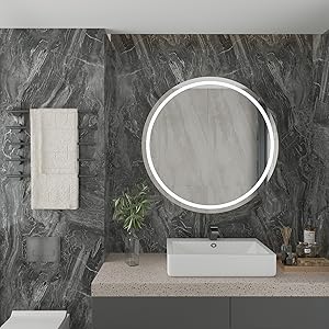 Amazon | CHIHUT 壁紙 シールタイプ リメイクシート カッティングシート 45cmx6m グロシ シルバーブラック ウォールステッカー 剥がせる壁紙 大理石調 のり付き 防水 ...