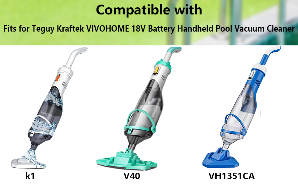 Amazon.com: 21.5V Charger for Handheld Pool Vacuums Compatible with Teguy V40, Kraftek k1 ...