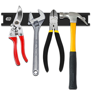 Amazon.com: 8' Heavy Duty Magnetic Tool Strip, 4 Pack Rubber Protected, Storage Organizer for ...