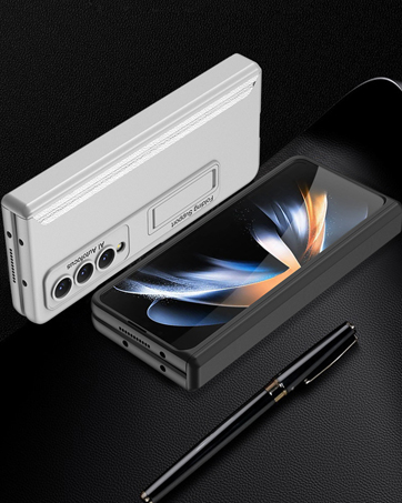 Miimall for Samsung Galaxy Z Fold 4 Case with Hinge Protection, Built-in Privacy Screen ...