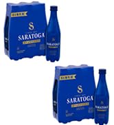 Amazon.com : Saratoga Spring Water Bottles, 6 Pack – Still Bottled Water – Recycled PET Plastic ...