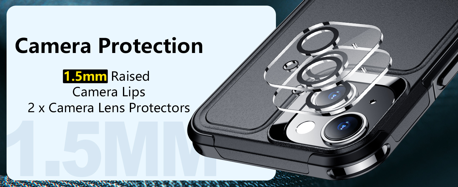 Amazon.com: SPIDERCASE for iPhone 14 Case/iPhone 15 Case, [15 FT Military Grade Drop Protection ...