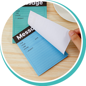 Amazon.com : Phone Message Pad Telephone Message Sticky Notes 3.5 x 4.7 ...