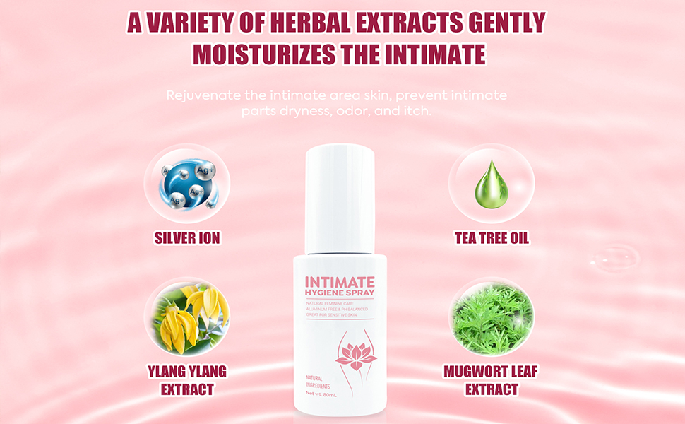Amazon.com: VANERIA Intimate Spray for Women,100% Natural Feminine Care,PH Balanced Great for ...
