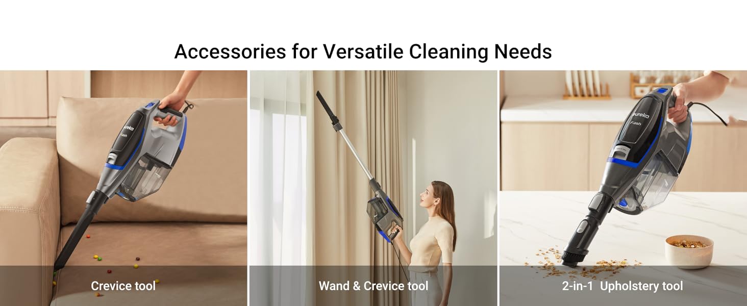 Amazon.com - Eureka Corded Stick Vacuum Cleaner for Home Pet Hair ...