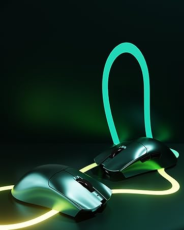 Amazon.com: EWEADN S9 Pro Wireless Gaming Mouse, 59G Ergonomic Computer ...