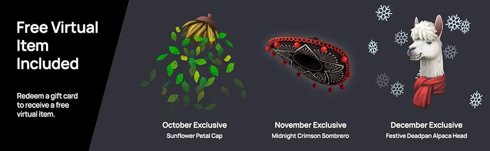 Roblox Digital eGift Card [Includes Free Virtual Item] [Redeem Worldwide] : Amazon.ca: Gift Cards