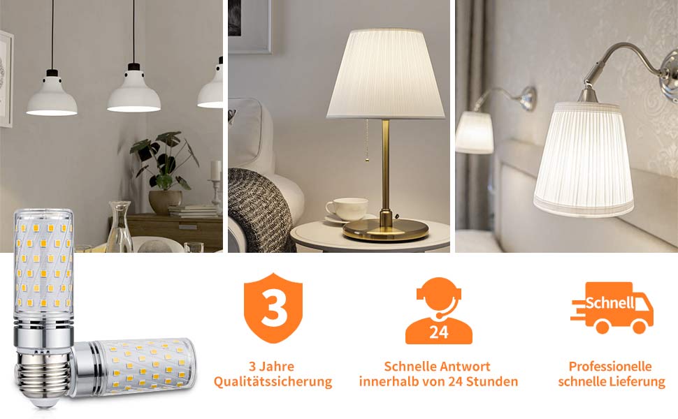 Tomosu E27 LED Neutralweiss 4000K 1600LM, 16W LED Glühbirne E27 ersatz 150W Glühlampe ...