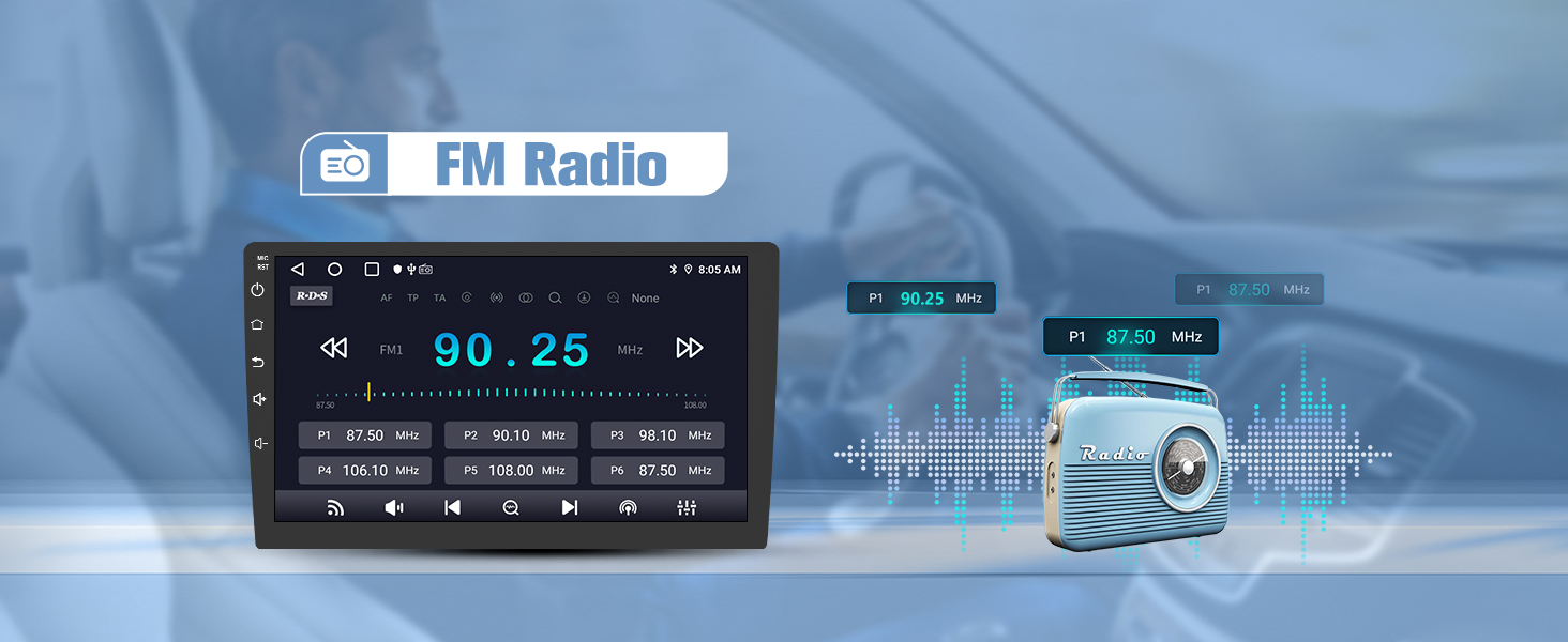 [2+64GB] Car Radio Stereo for Dodge Grand Caravan 2008-2020 Chrysler Town & Country 2011-2016 ...