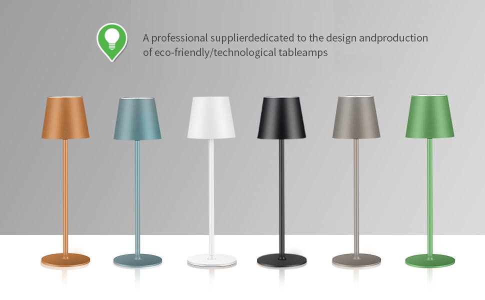 Modern Cordless Table Lamp,Creative LED Desk lamp,4200mAh ...