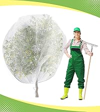 Amazon.com : Easy Installation Fruit Tree Netting with Zipper & Drawstring - 6.2x6.2ft Ultra ...