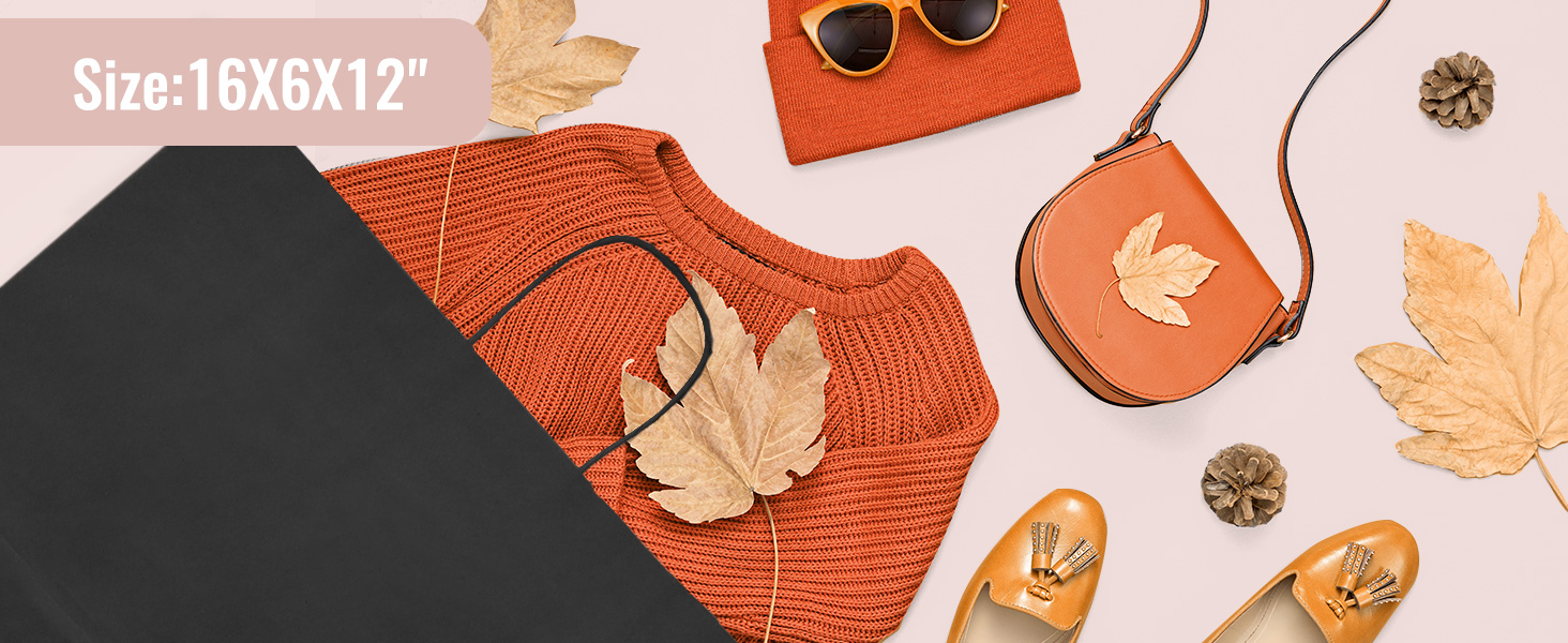 Amazon.com: METRONIC 20 Pack 5.25x3.75x8 Small Black Gift Bags, Kraft Paper Shopping Bag with ...