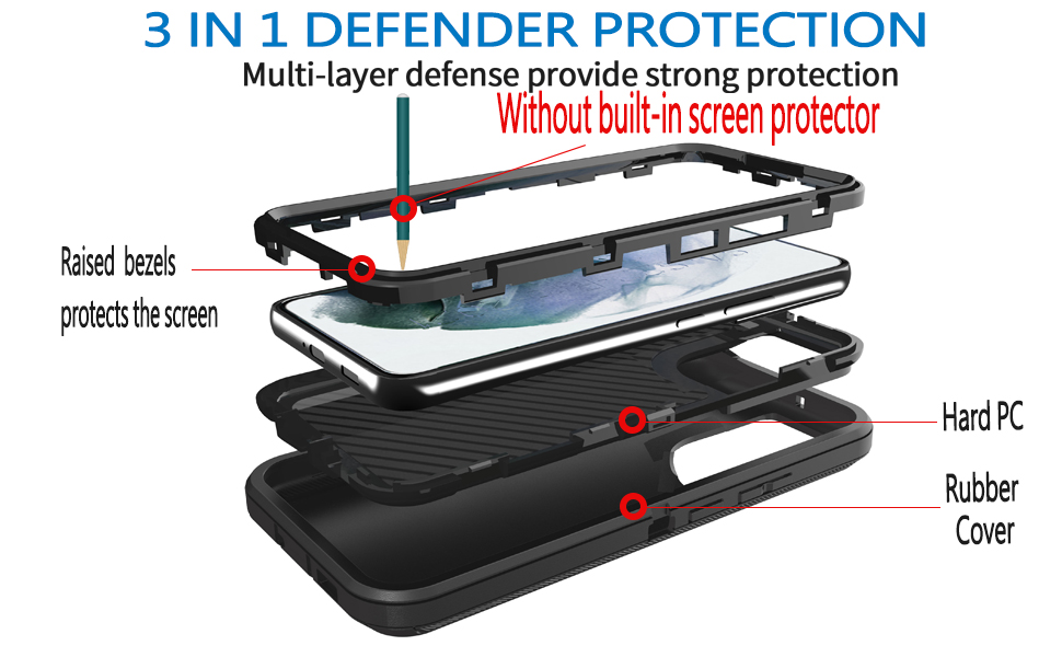 Amazon.com: Anloes Case for Samsung Galaxy S20 5G（Not for S20 FE/Plus/Ultra, Phone Case Heavy ...