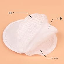 Amazon | YOYOSOFT コットン ふきとり用 丸型 コットンパフ 化粧水用 2面3層構造 300枚(100枚x3個) メイク落とし ネイル落とし 化粧コットン 毛羽立たない スキン ...