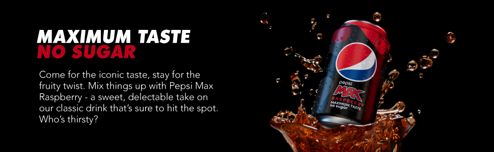 Pepsi Max Raspberry, 2L (Pack of 8) : Amazon.co.uk: Grocery