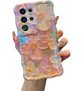 Amazon.com: XIZYO for Samsung Galaxy S24 Plus Case, Floral Rose Cute Phone Case for Women Girls ...